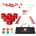 BucketGolf Bundle | Play golf anywhere portable golf course + clubs