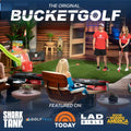 BucketGolf Bundle | Play golf anywhere portable golf course + clubs